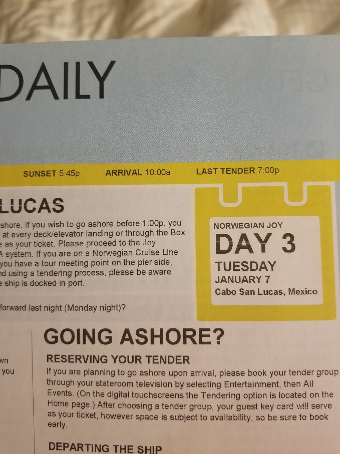 Tender Boats on a Cruise: What They Are & How They Work